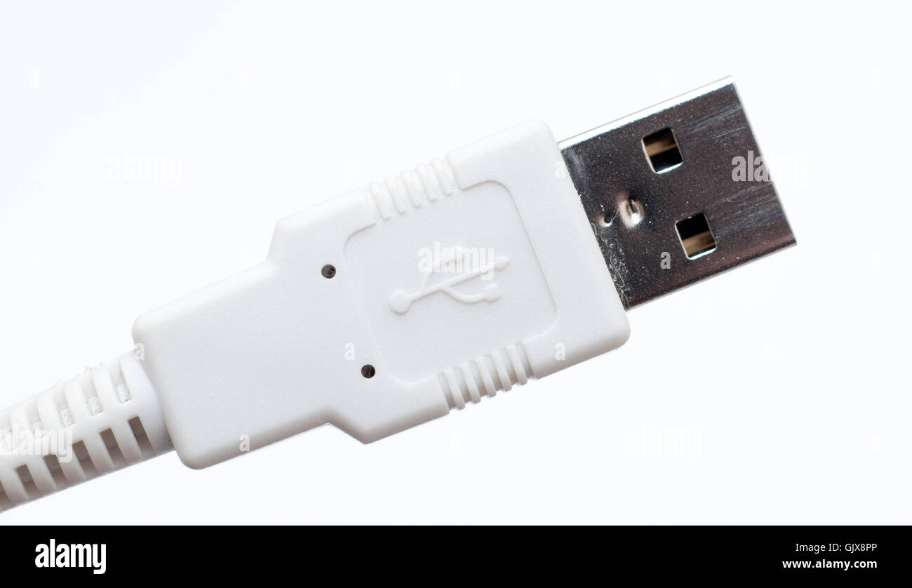 USB cable plug Stock Photo - Alamy