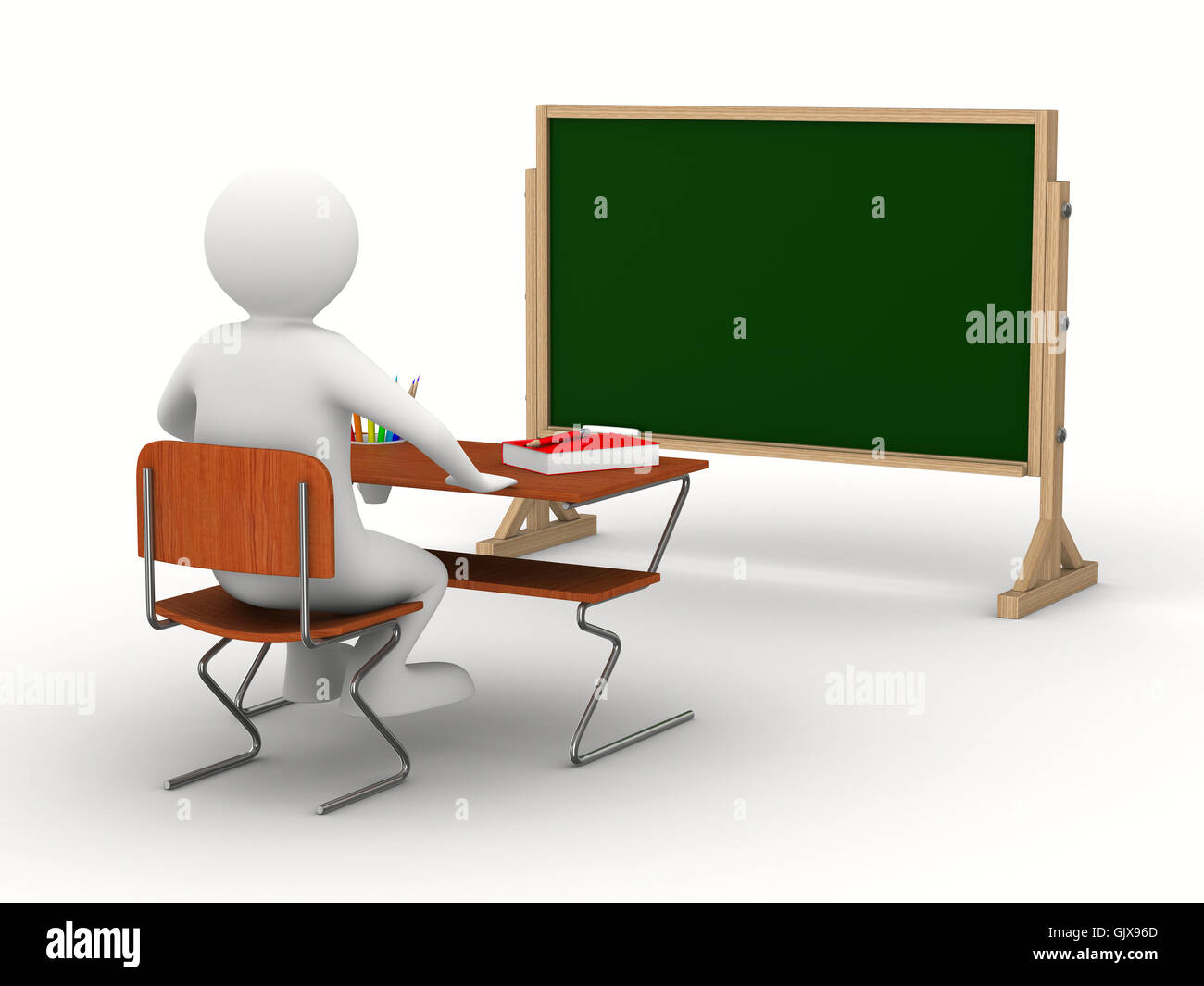Clear desk classroom hi-res stock photography and images - Alamy