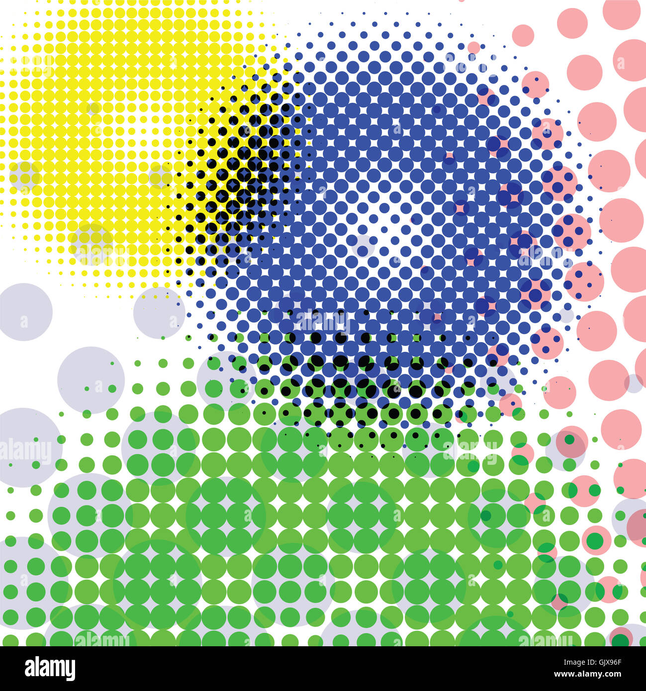 Halftone dot effect hi-res stock photography and images - Alamy