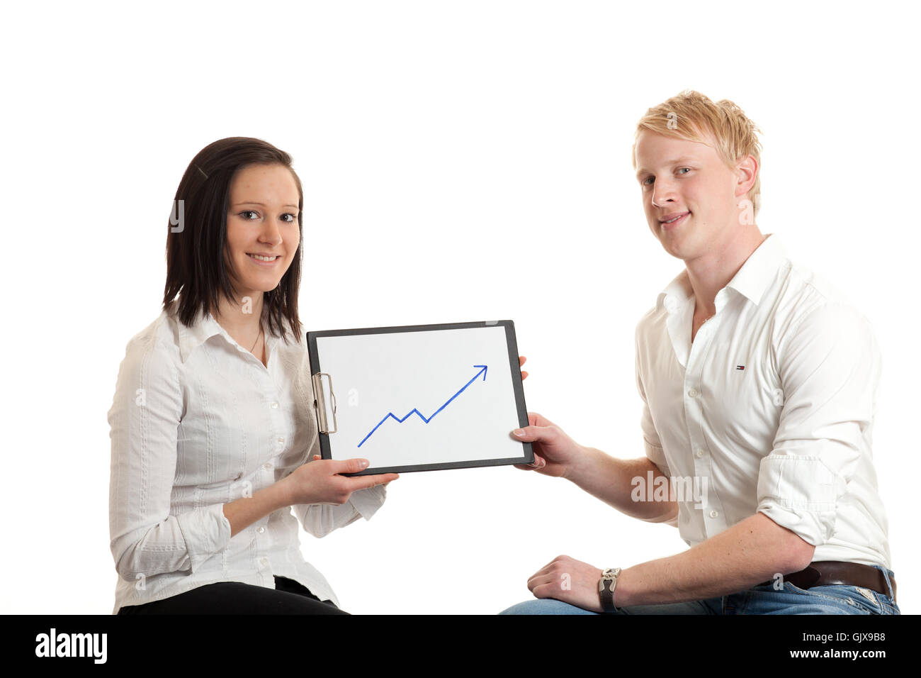 Presenting first show Cut Out Stock Images & Pictures - Alamy