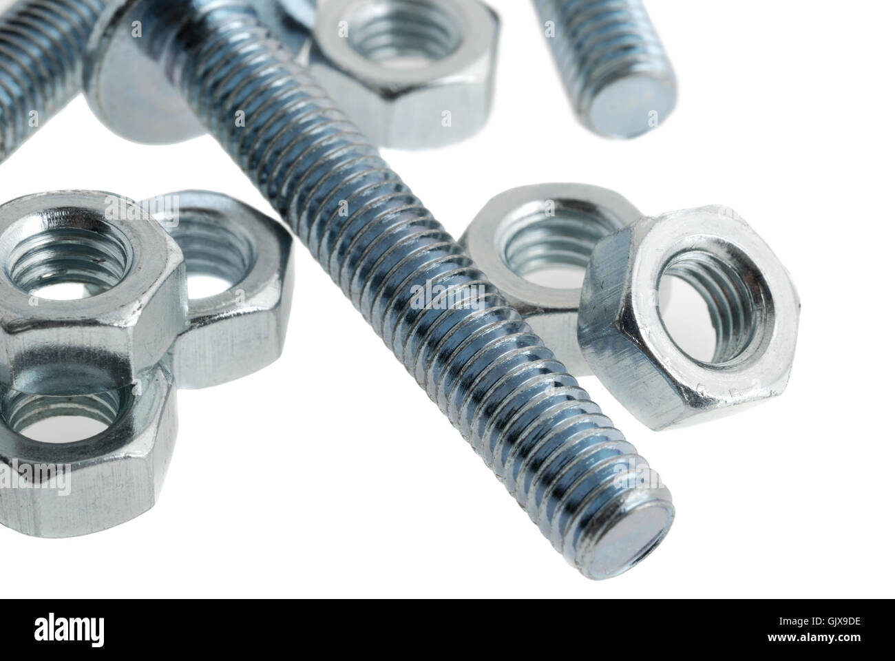 Bolts and nuts Stock Photo - Alamy