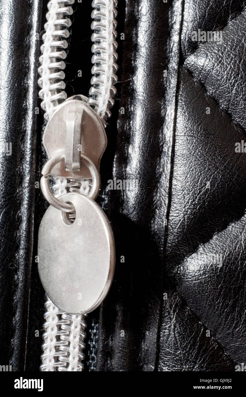 Half open zipper hi-res stock photography and images - Alamy