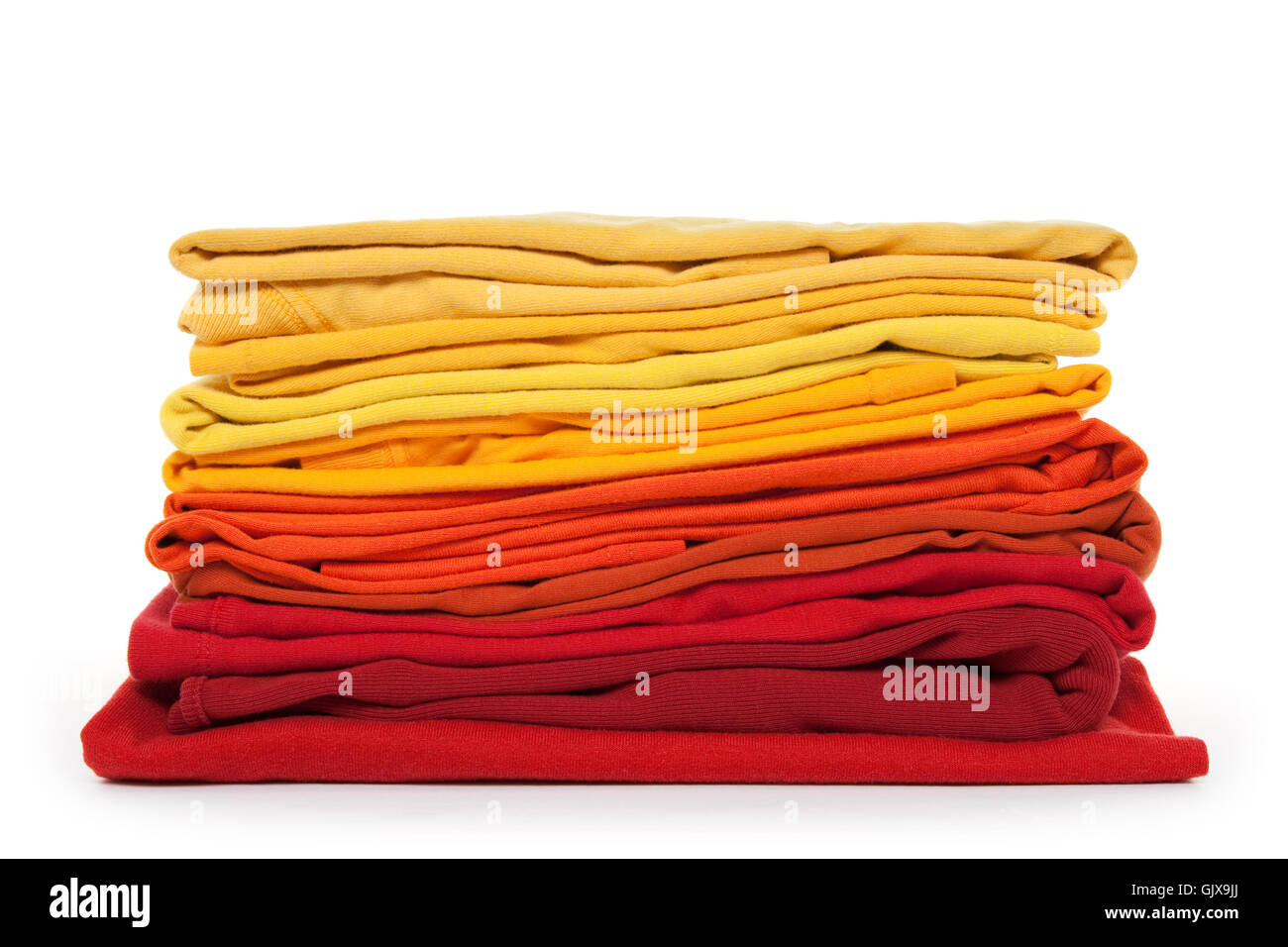 Shades of yellow red Cut Out Stock Images & Pictures - Alamy