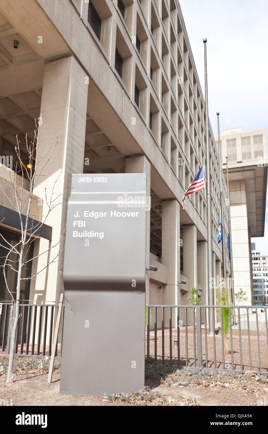 FBI building in Washington DC USA Stock Photo - Alamy