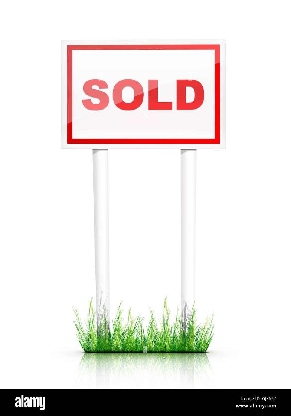 Sign - Sold Stock Photo - Alamy