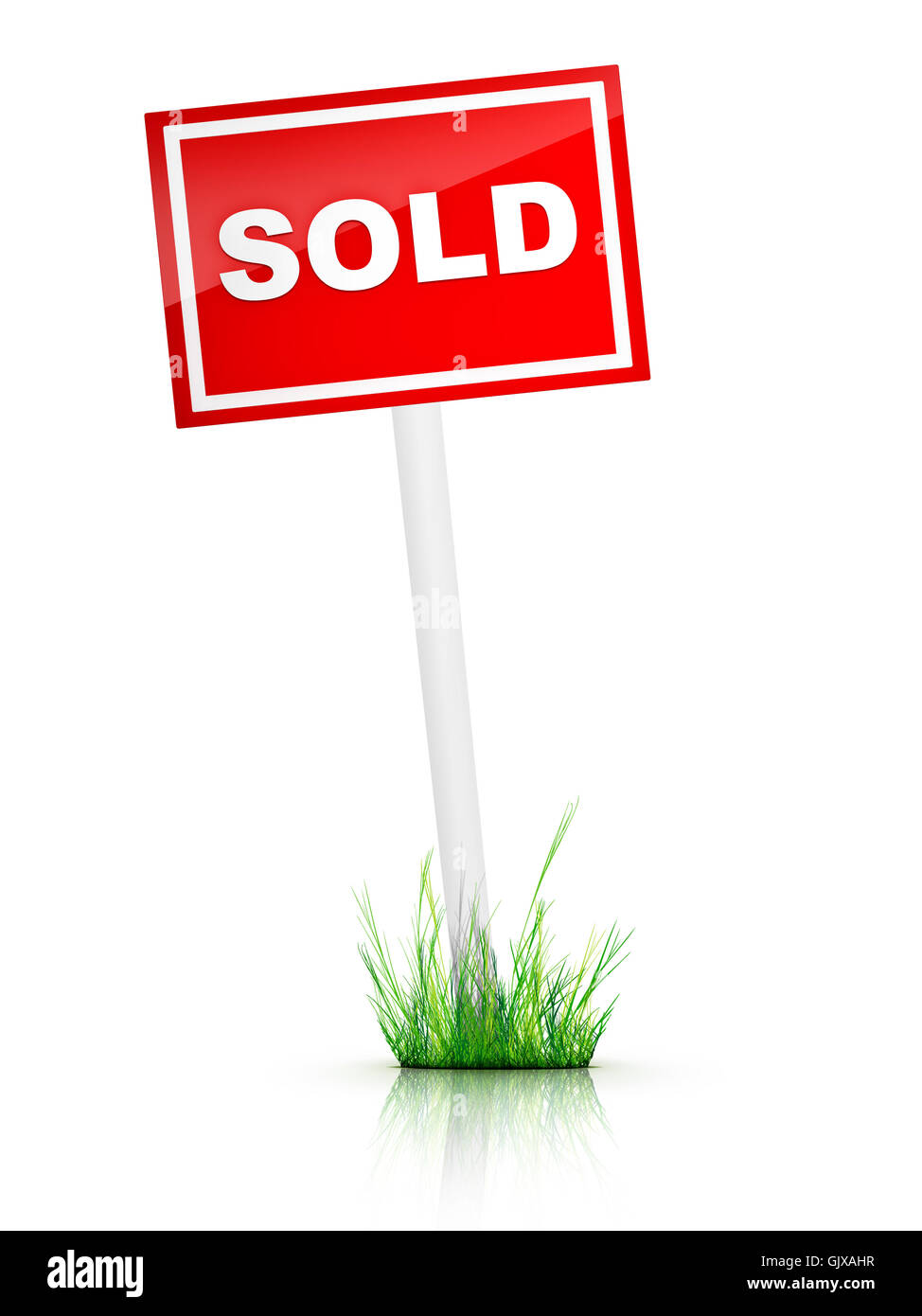 Sign - Sold Stock Photo - Alamy