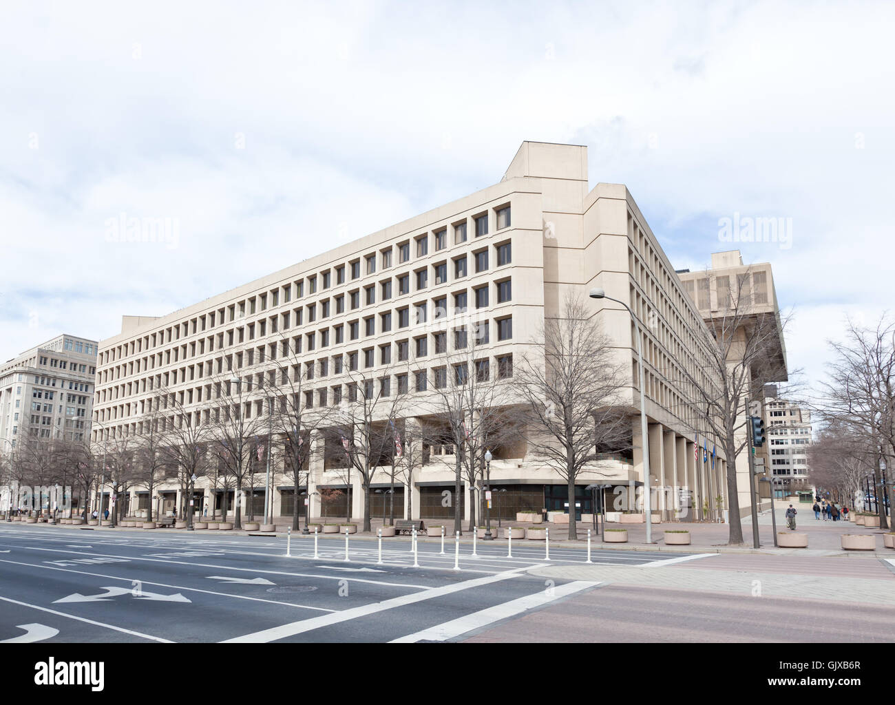 FBI building in Washington DC USA Stock Photo - Alamy