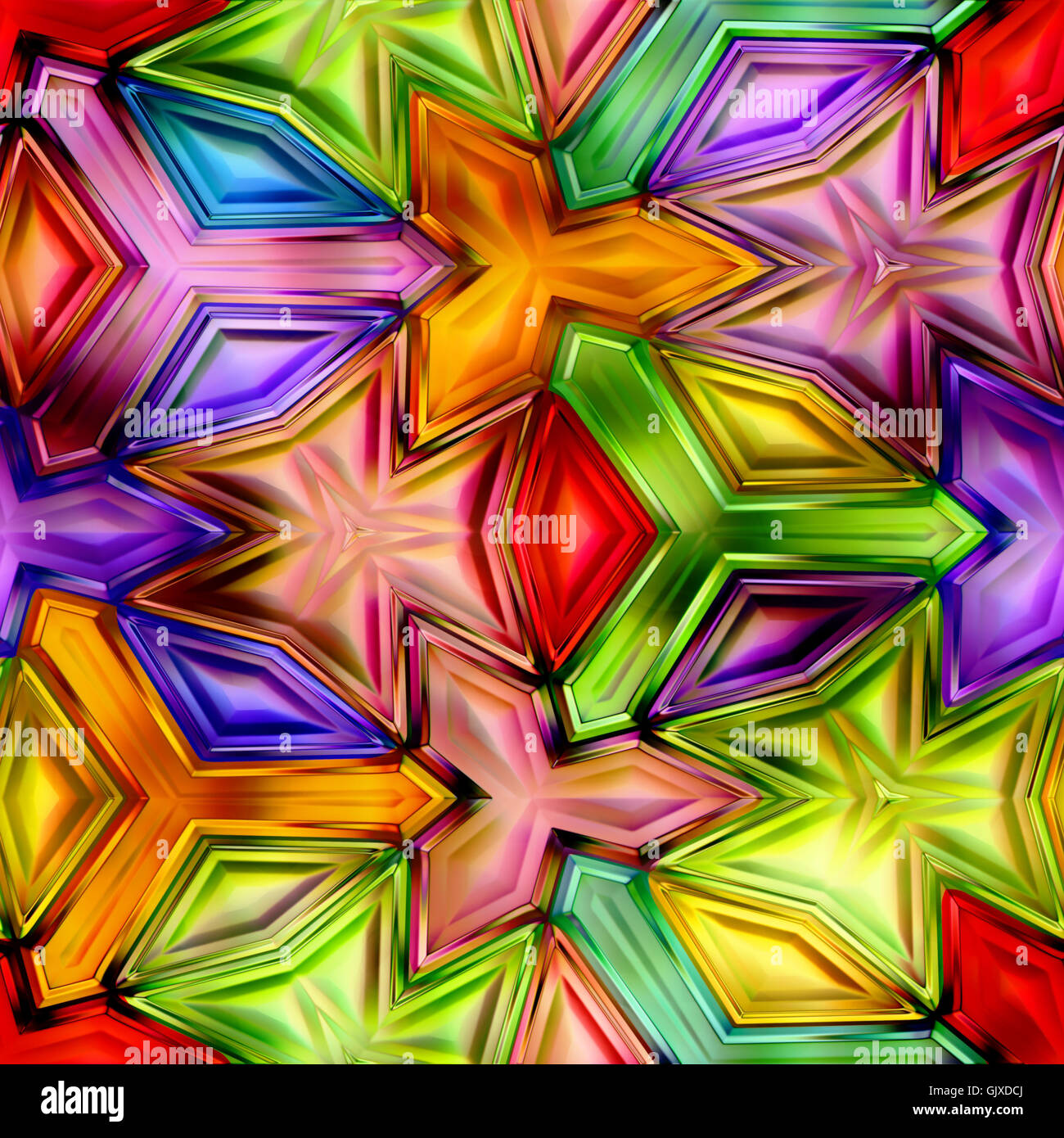 Seamless texture of abstract shiny colorful 2D illustration Stock Photo ...