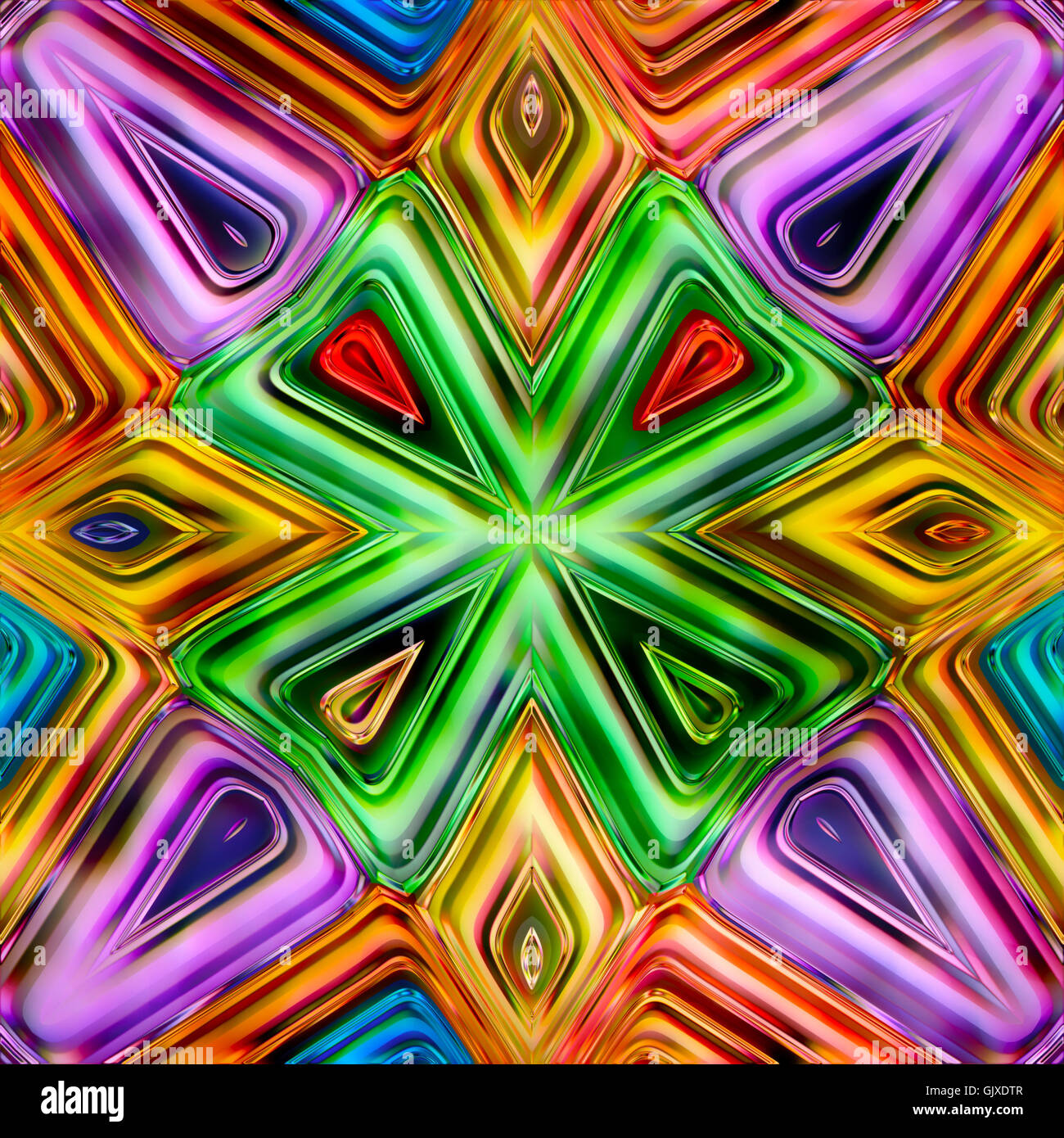 Seamless texture of abstract shiny colorful 2D illustration Stock Photo ...