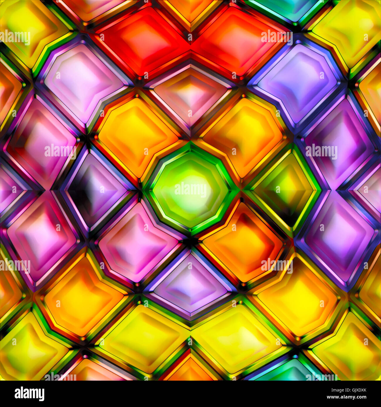 Seamless texture of abstract shiny colorful 2D illustration Stock Photo ...