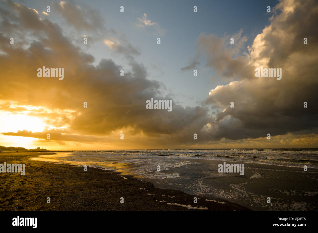 At the Beach of Norderney in Germany Stock Photo - Alamy