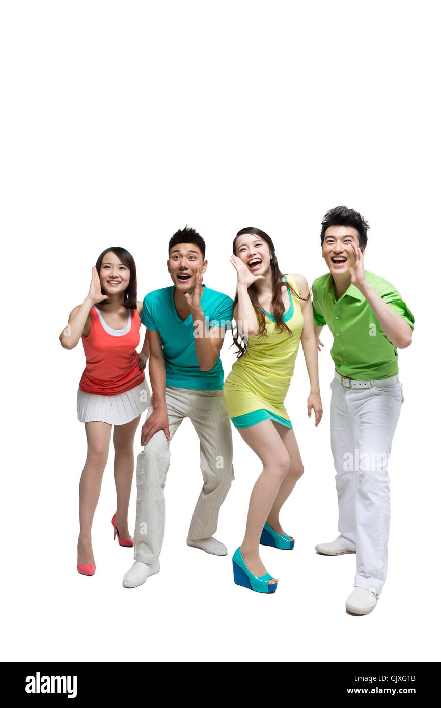 Dancing excitedly hi-res stock photography and images - Alamy