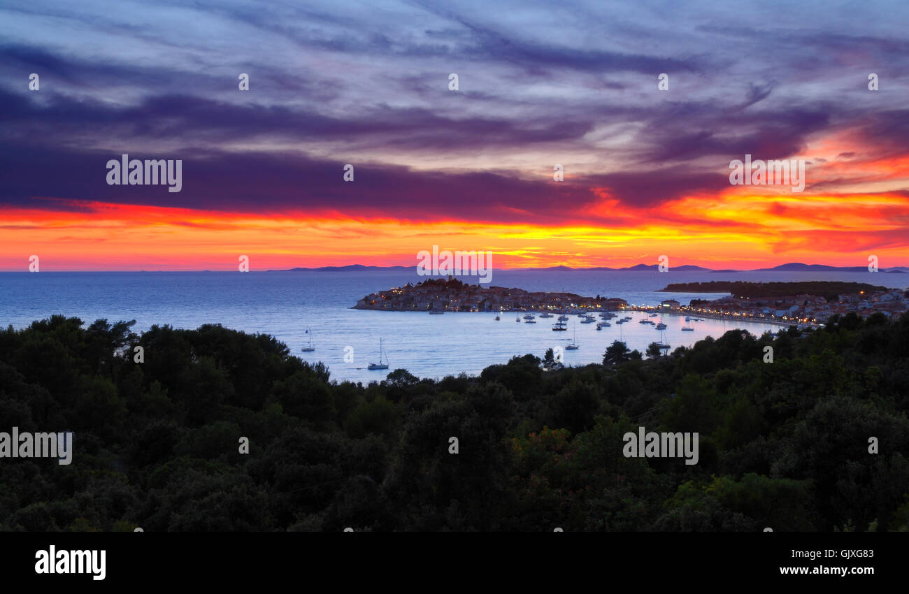 Colorful dalmatian houses hi-res stock photography and images - Alamy