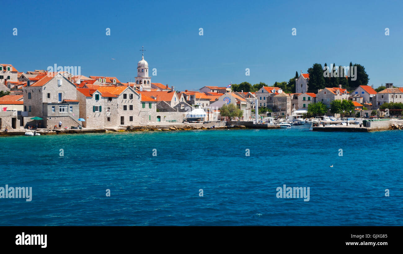 Prvic Sepurine, near Vodice Stock Photo - Alamy