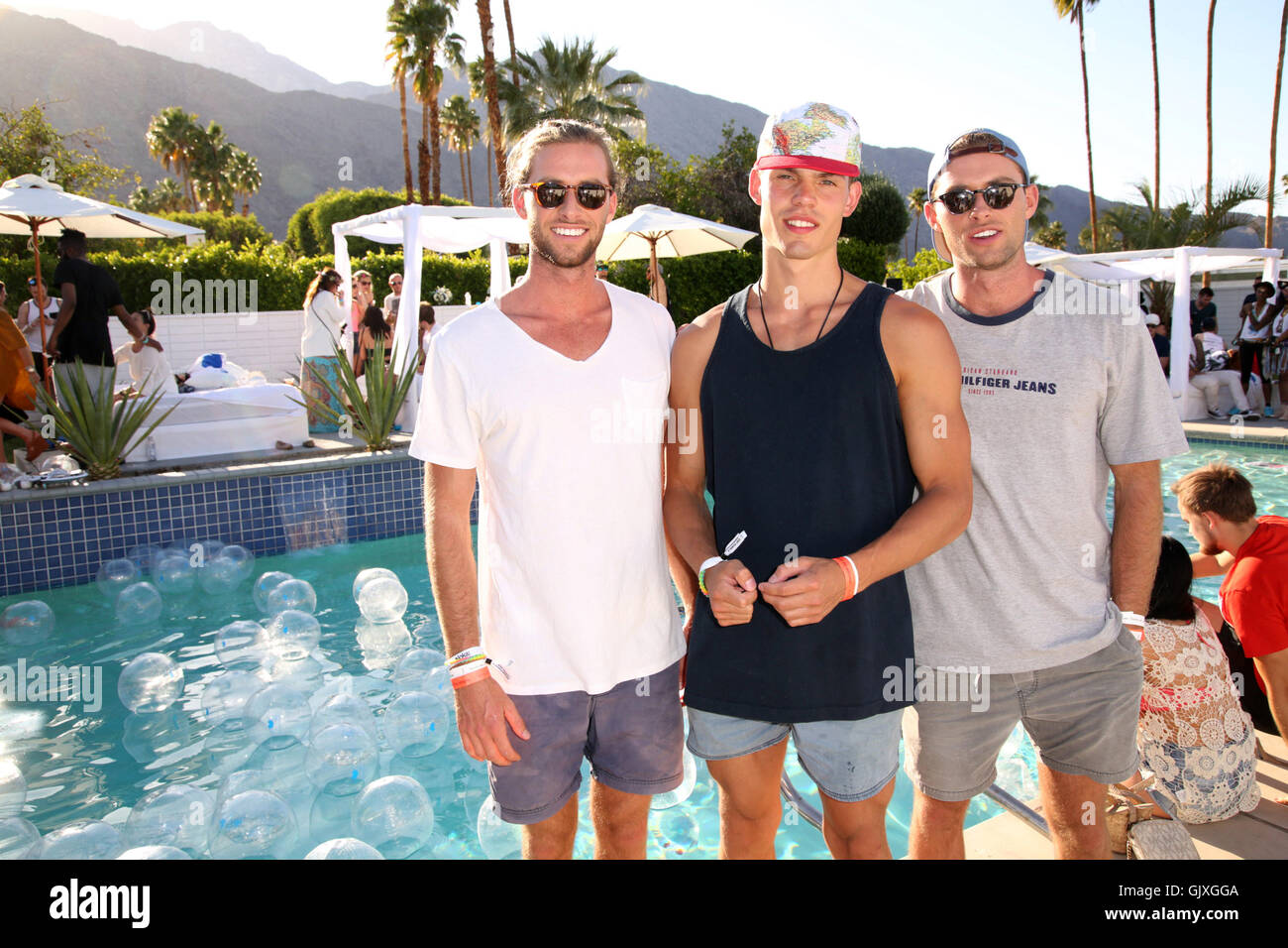 Celebrities attend Paradise House Presented By Interview Featuring: Dan ...