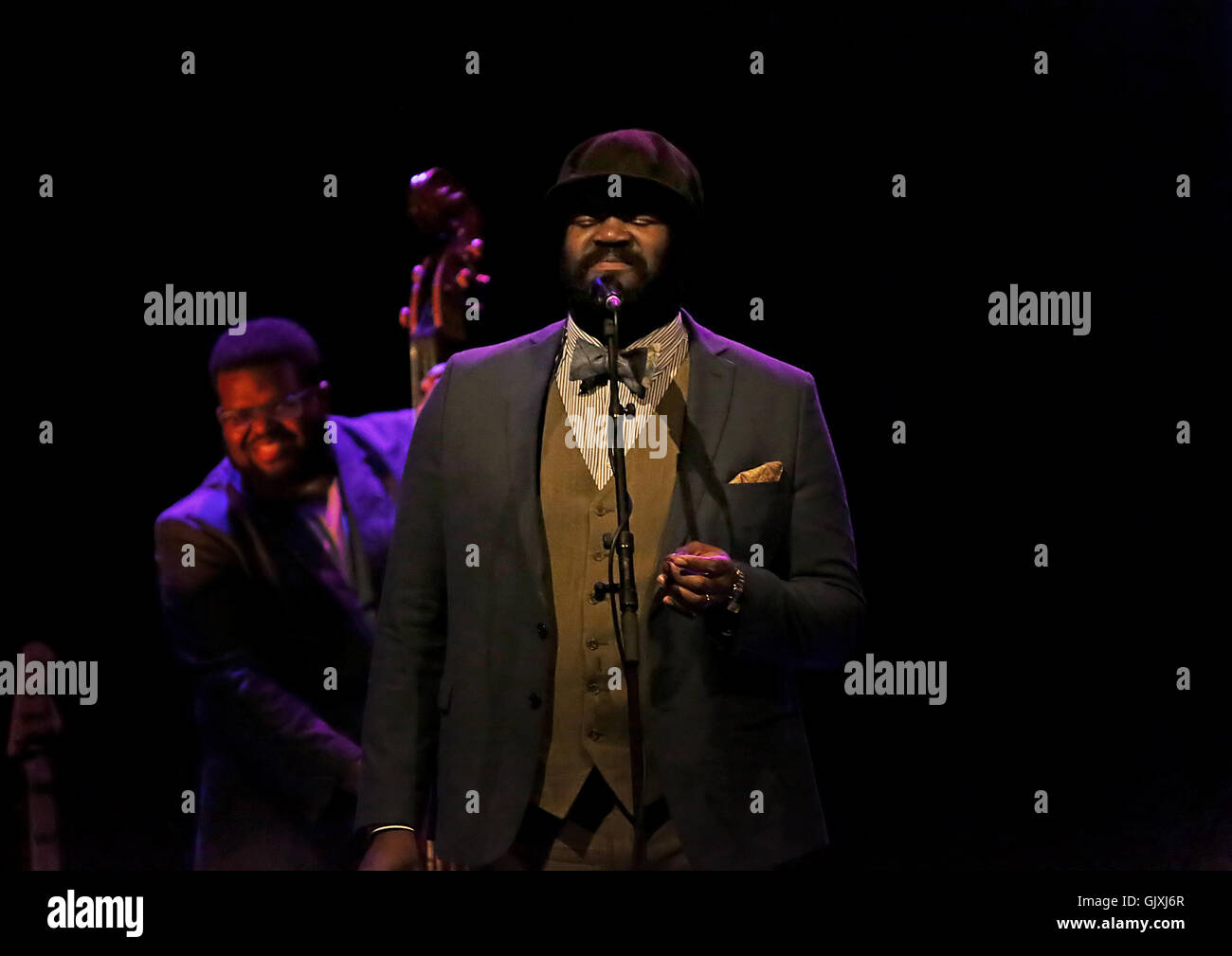 Gregory Porter performing at Liverpool Philharmonic Hall Featuring ...