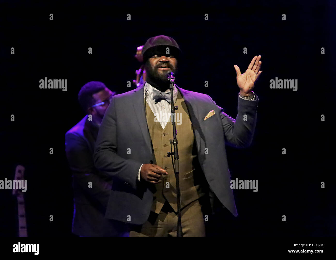 Gregory Porter performing at Liverpool Philharmonic Hall Featuring ...