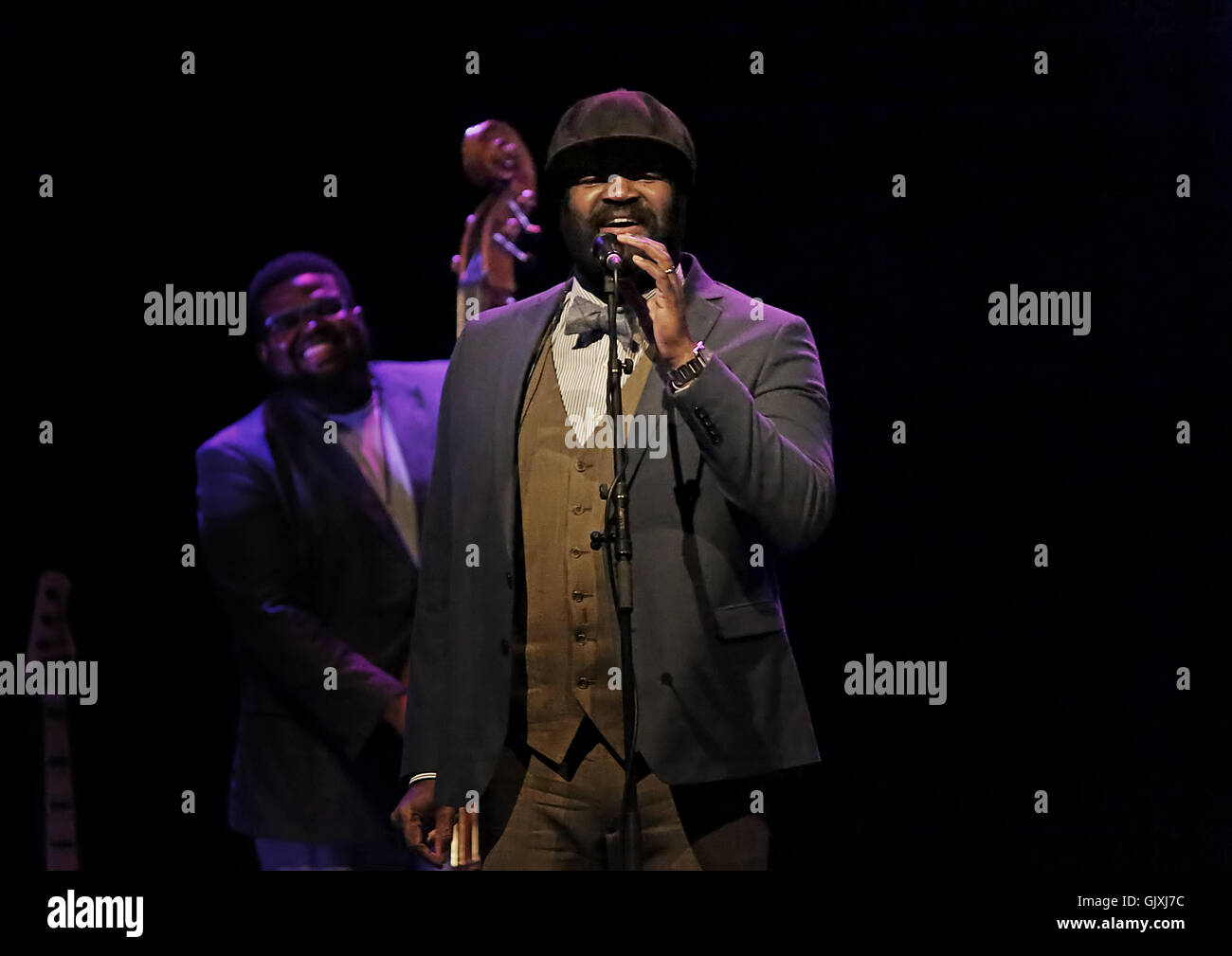 Gregory Porter performing at Liverpool Philharmonic Hall Featuring ...