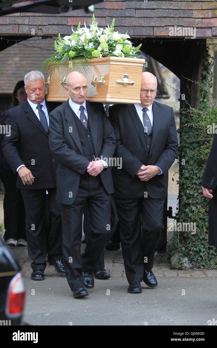 Funeral of ronnie corbett Featuring: Atmosphere Where: London, United ...