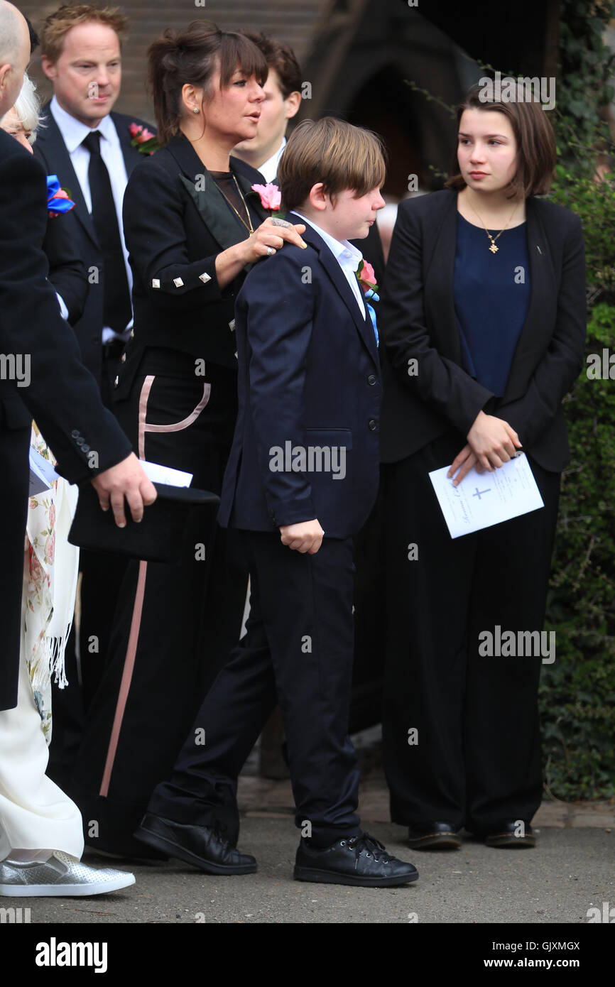 Funeral of ronnie corbett Featuring: Guest Where: London, United ...