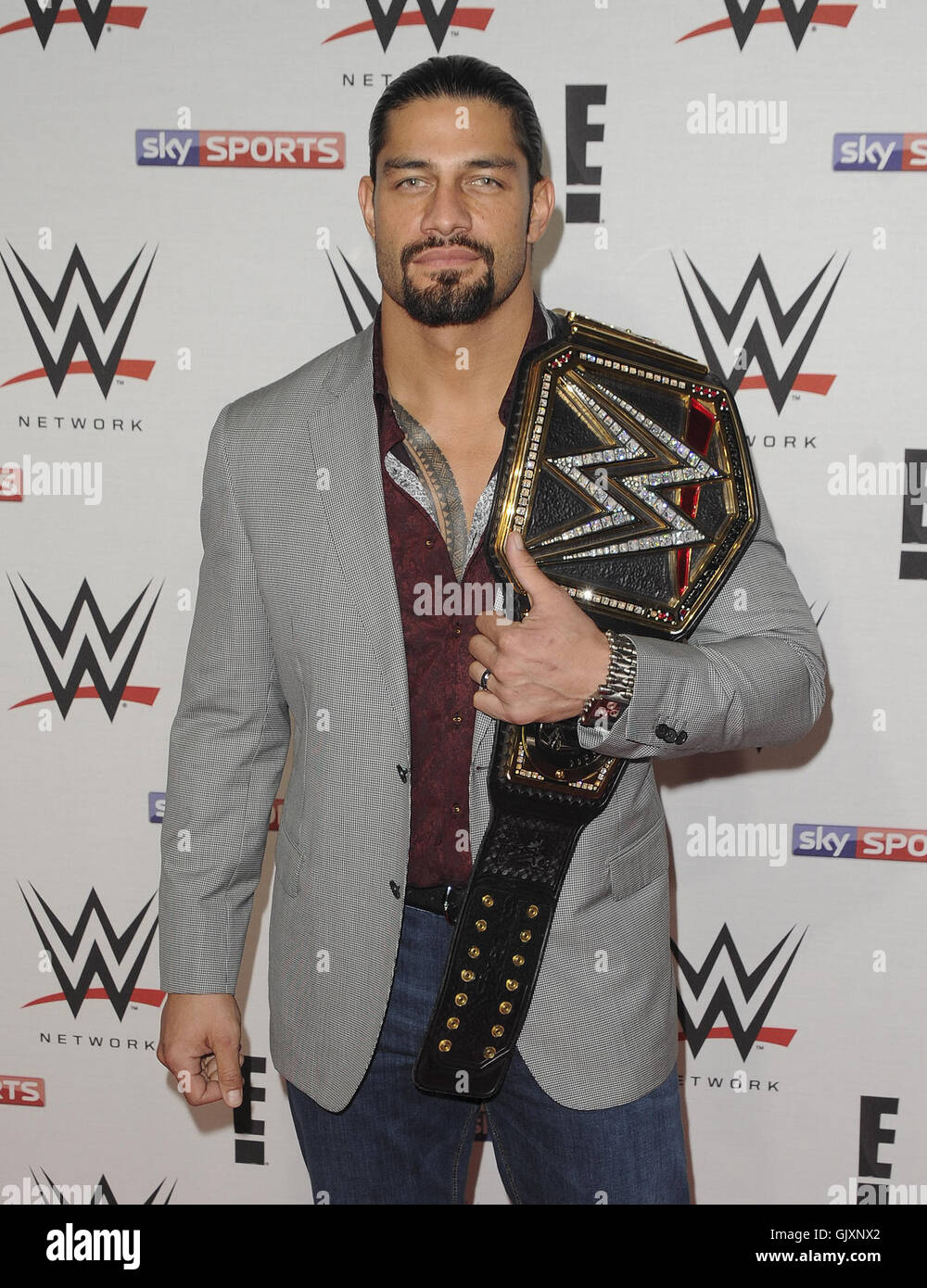 Various celebrities attend WWE Raw VIP pre party Featuring: Roman ...