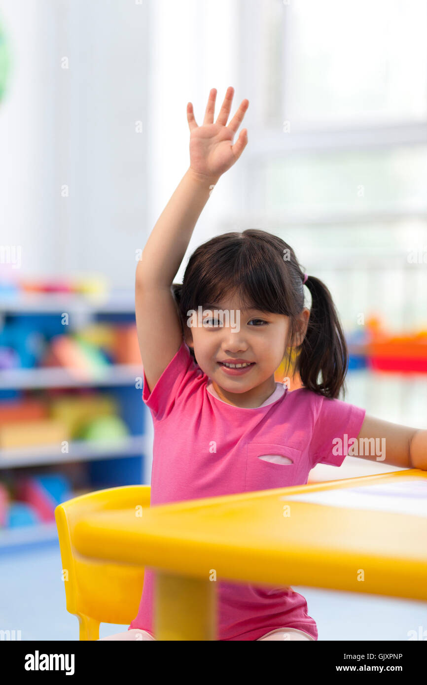 The little girl hands Stock Photo - Alamy