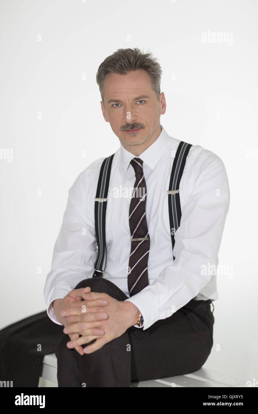 Actors promoting the 13th Season of "Rote Rosen" at Briese Studios ...