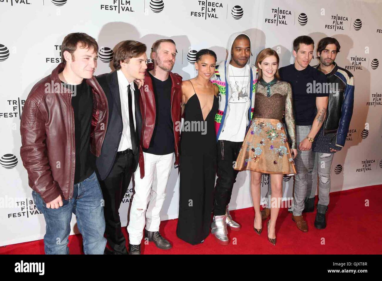 2016 Tribeca Film Festival - Vincent-N-Roxxy - Premiere Featuring: Zoe ...