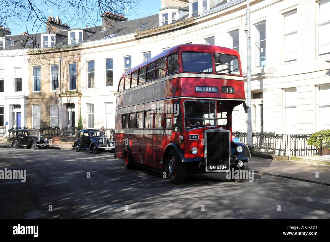 Tim Roth filming the BBC drama 'Rillington Place' in Scotland Featuring ...
