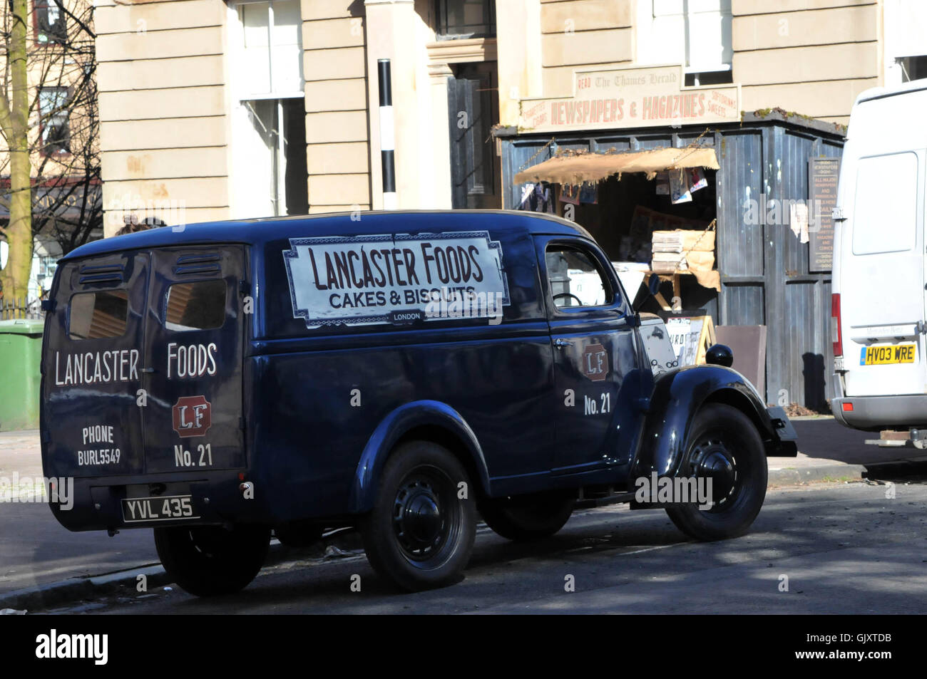 Tim Roth filming the BBC drama 'Rillington Place' in Scotland Featuring ...