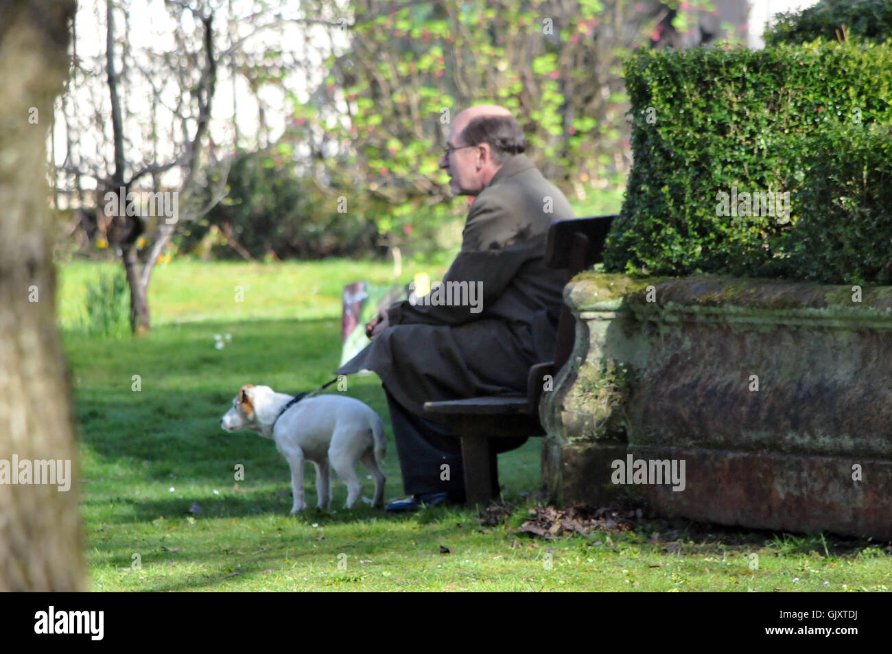 Tim Roth filming the BBC drama 'Rillington Place' in Scotland Featuring ...