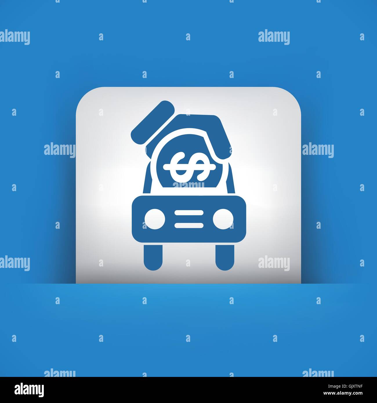 Car money icon Stock Vector Image & Art - Alamy