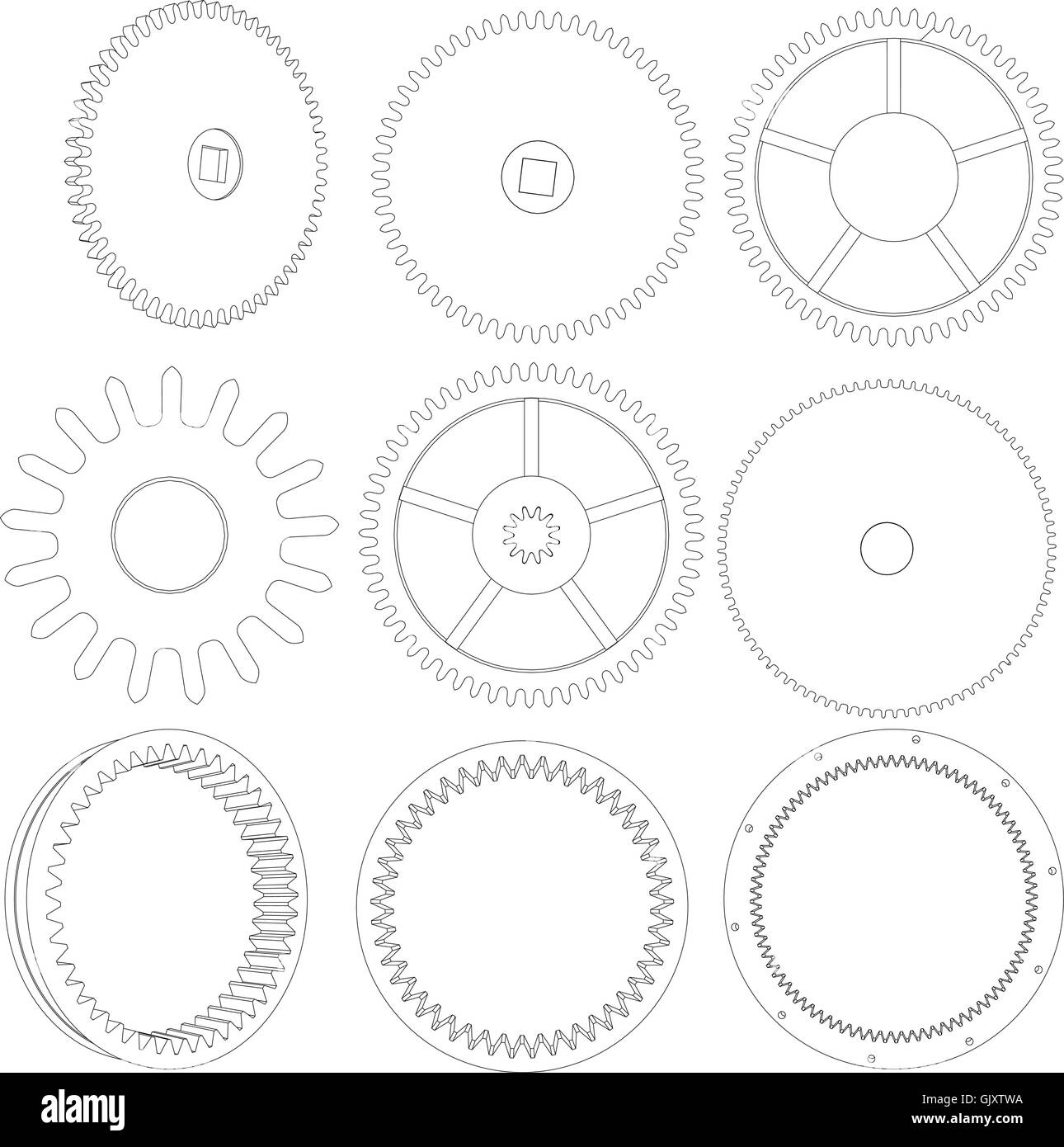 Several different Black and White Stock Photos & Images - Alamy