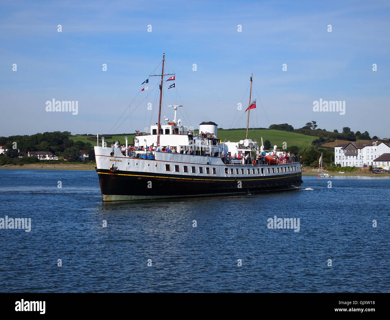MV Balmoral Ship in Bideford Harbour in North Devon Stock Photo - Alamy