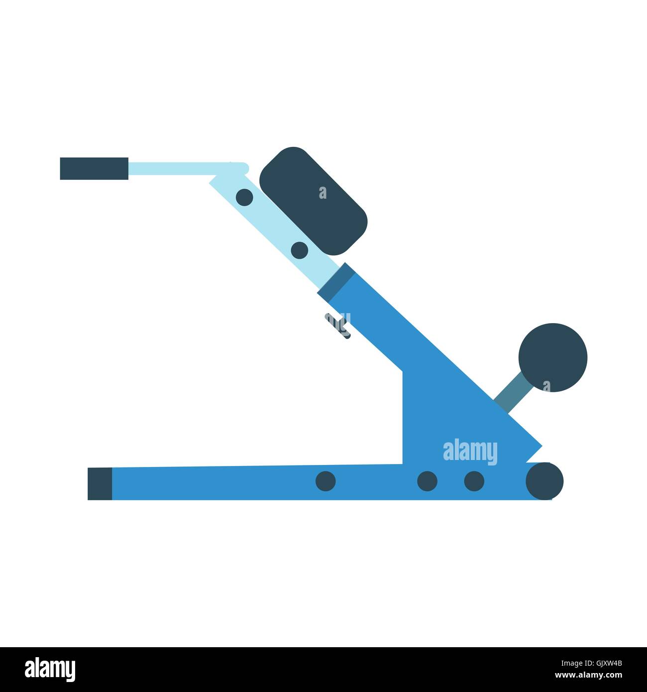 Bodybuilding trainer Cut Out Stock Images & Pictures - Alamy