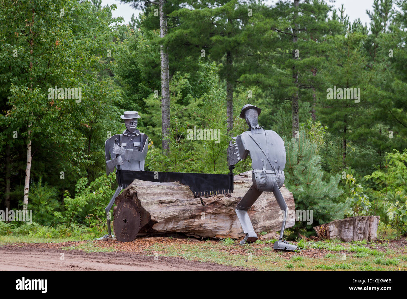 Chocolay Township, Michigan - Lakenenland, an outdoor sculpture park ...
