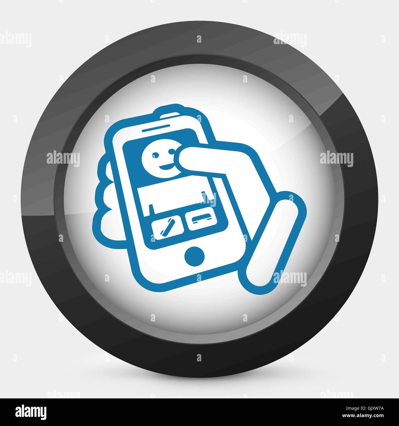 Incoming call phone Stock Vector Images - Alamy