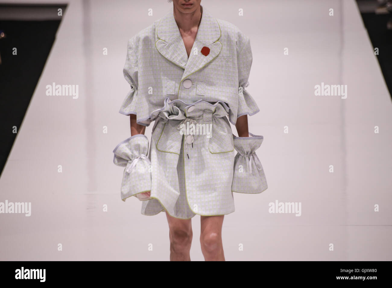 Kuala Lumpur, Malaysia. 17th Aug, 2016. A model wears a collection by ...