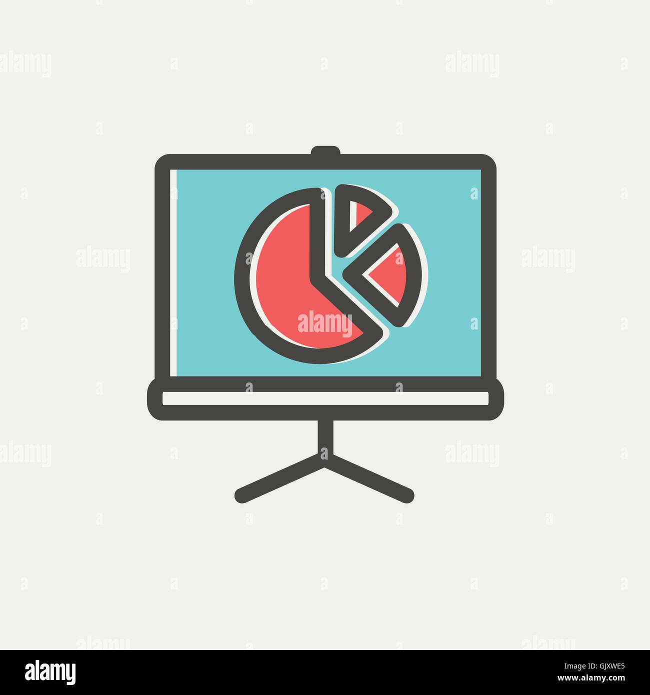 Draw line graph Stock Vector Images - Alamy