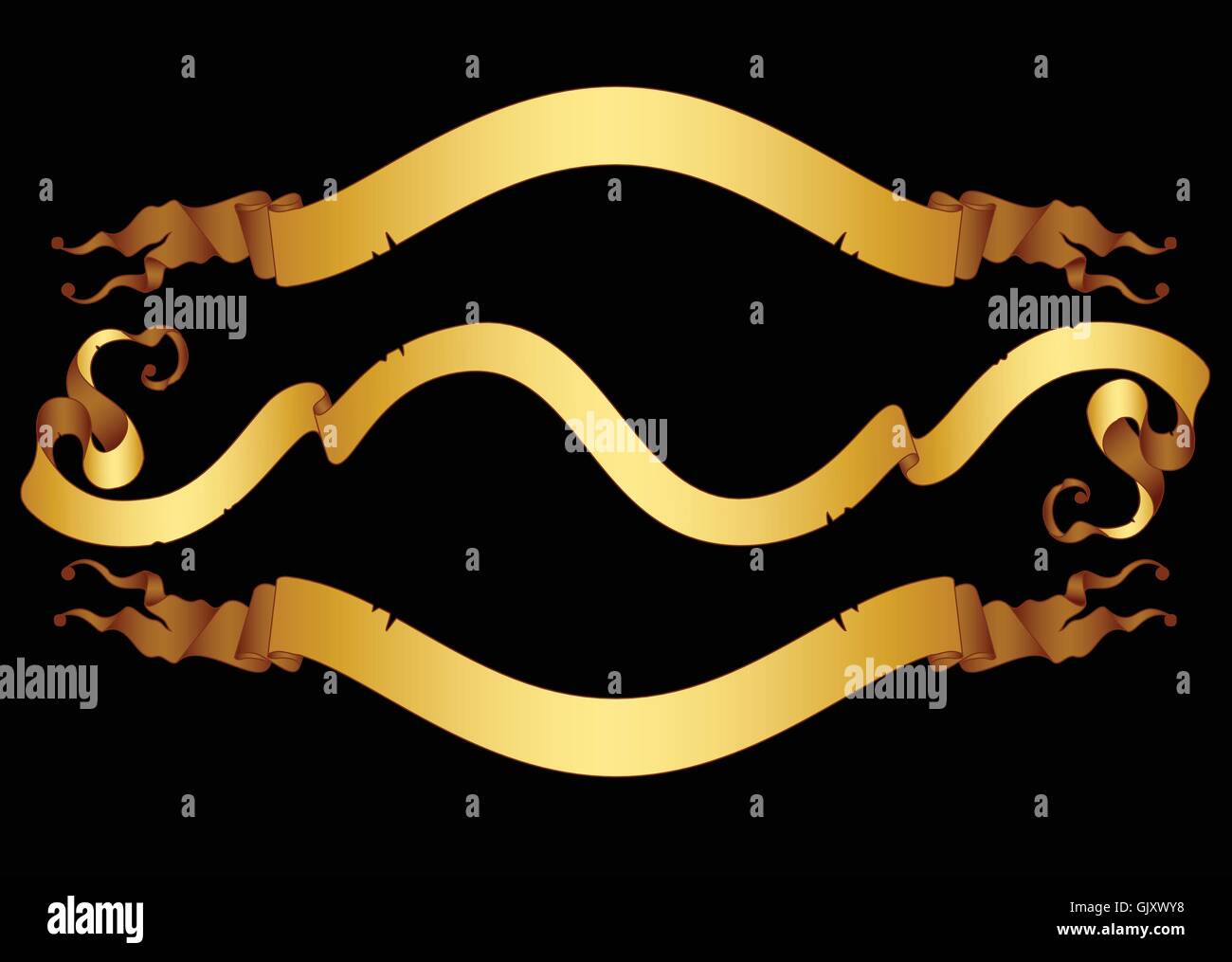 Frame borders and ribbons Stock Vector Images - Alamy