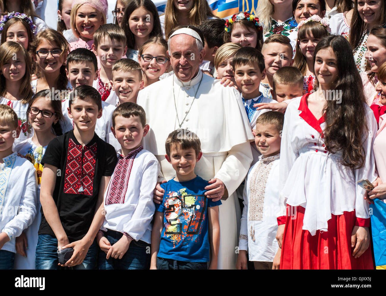Pope Francis weekly general audience in St Peter's Square Featuring ...