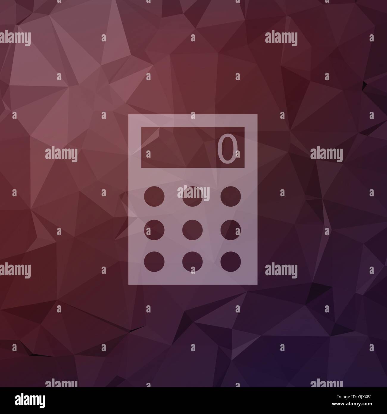 Small calculator Stock Vector Images - Alamy