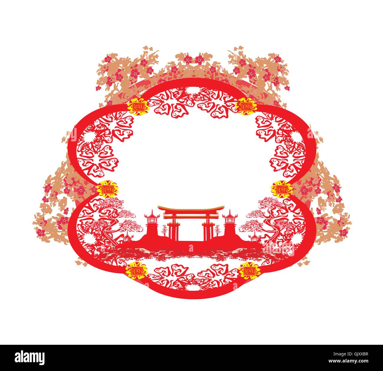 Abstract arch Stock Vector Images - Alamy