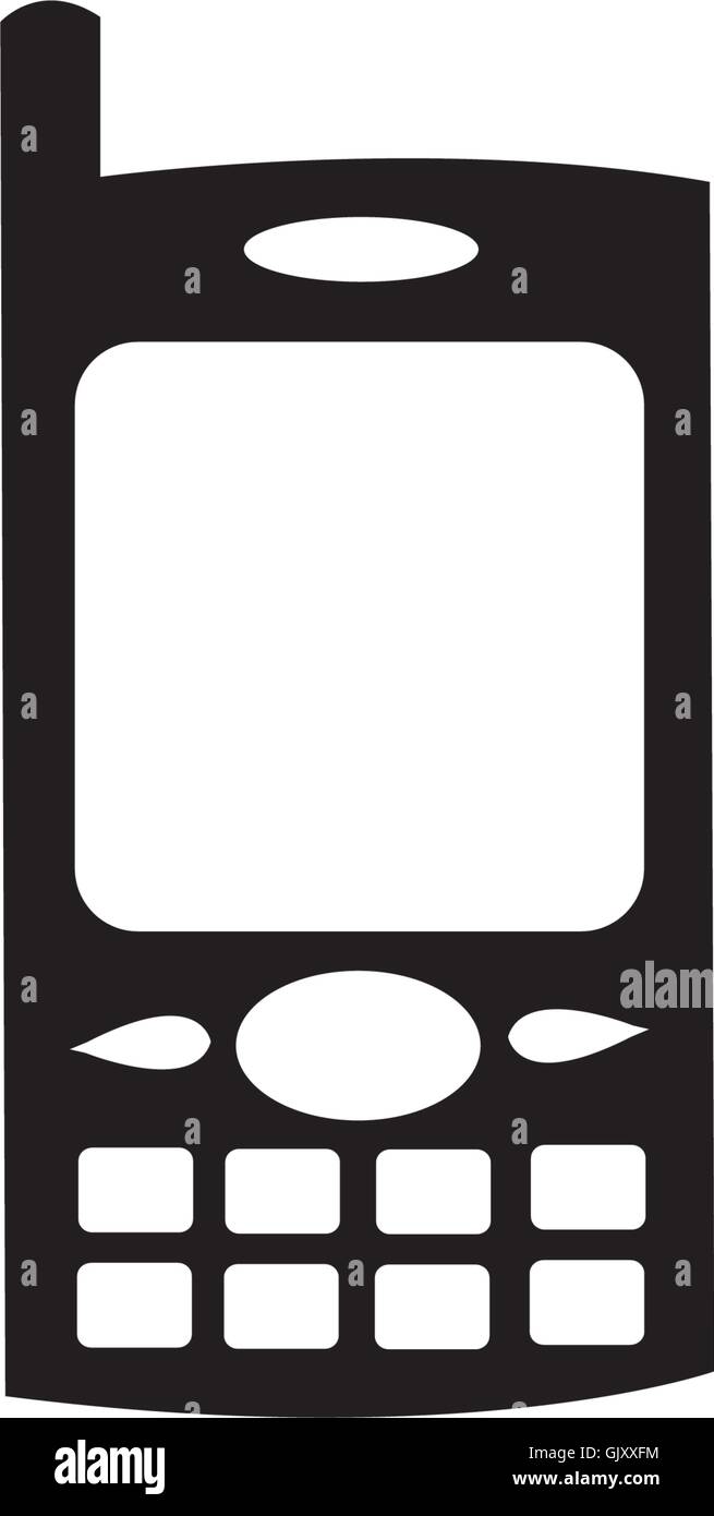 Closeup mobile Stock Vector Images - Alamy
