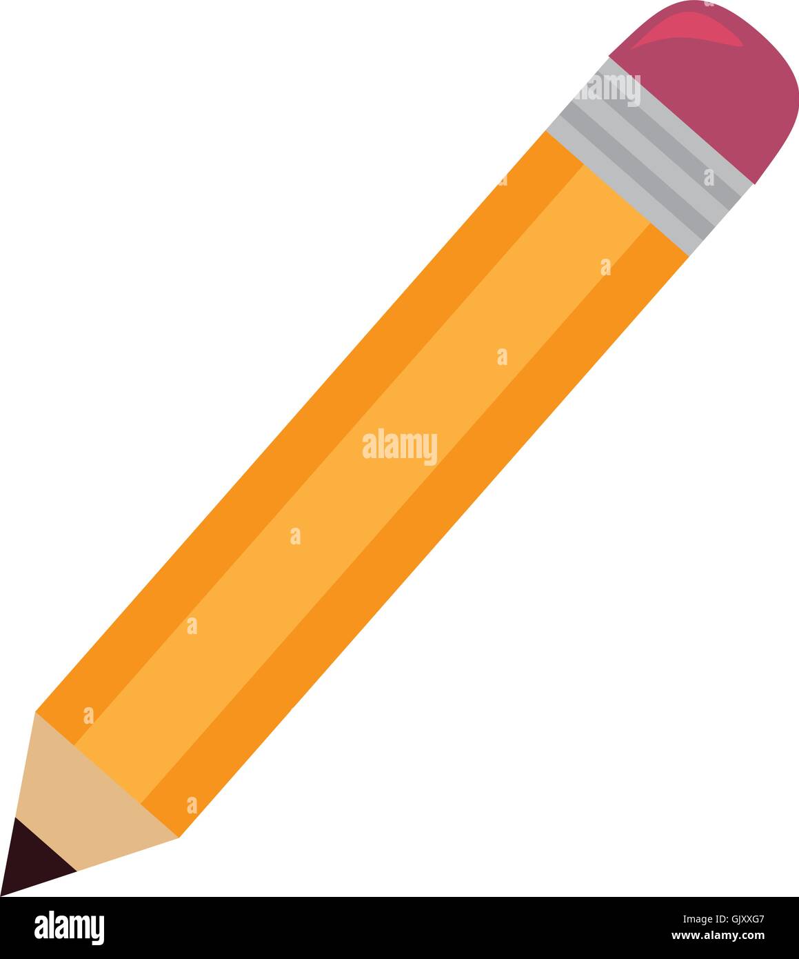 pencil school stationary Stock Vector Image & Art - Alamy
