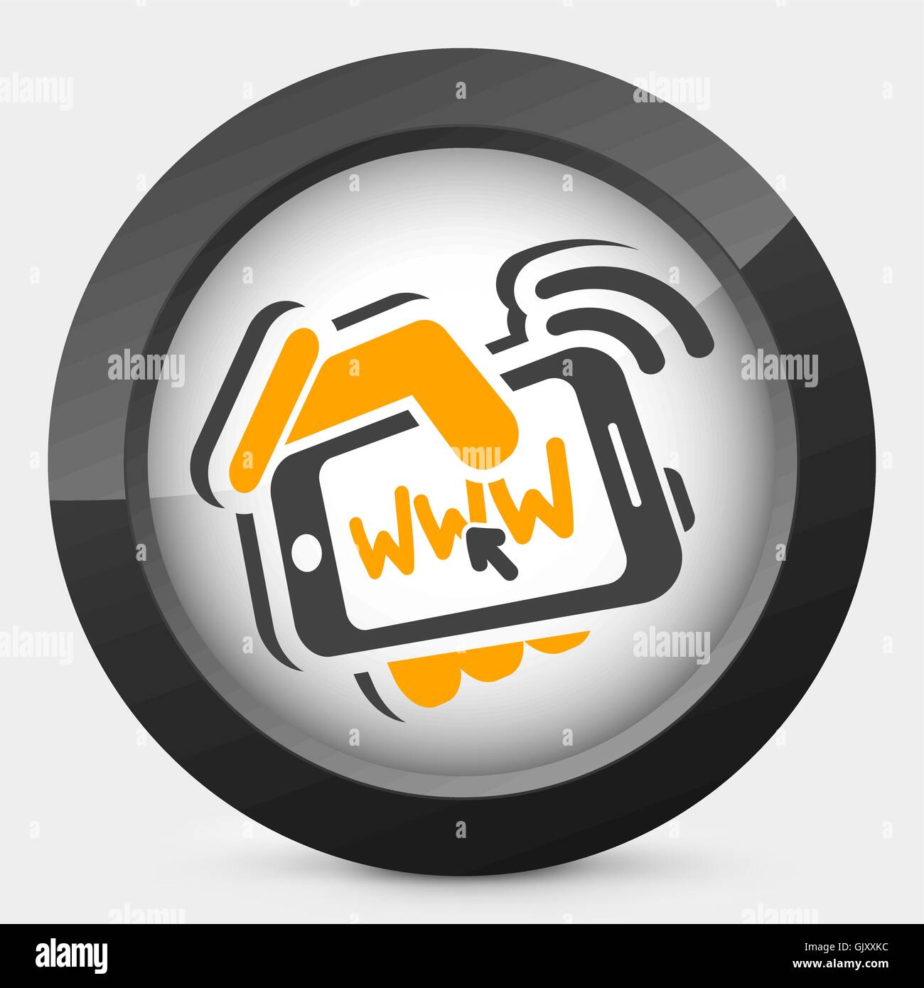 Phone web connection Stock Vector Image & Art - Alamy