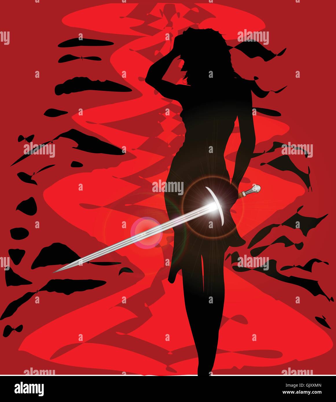 Lady of the lake sword hi-res stock photography and images - Alamy