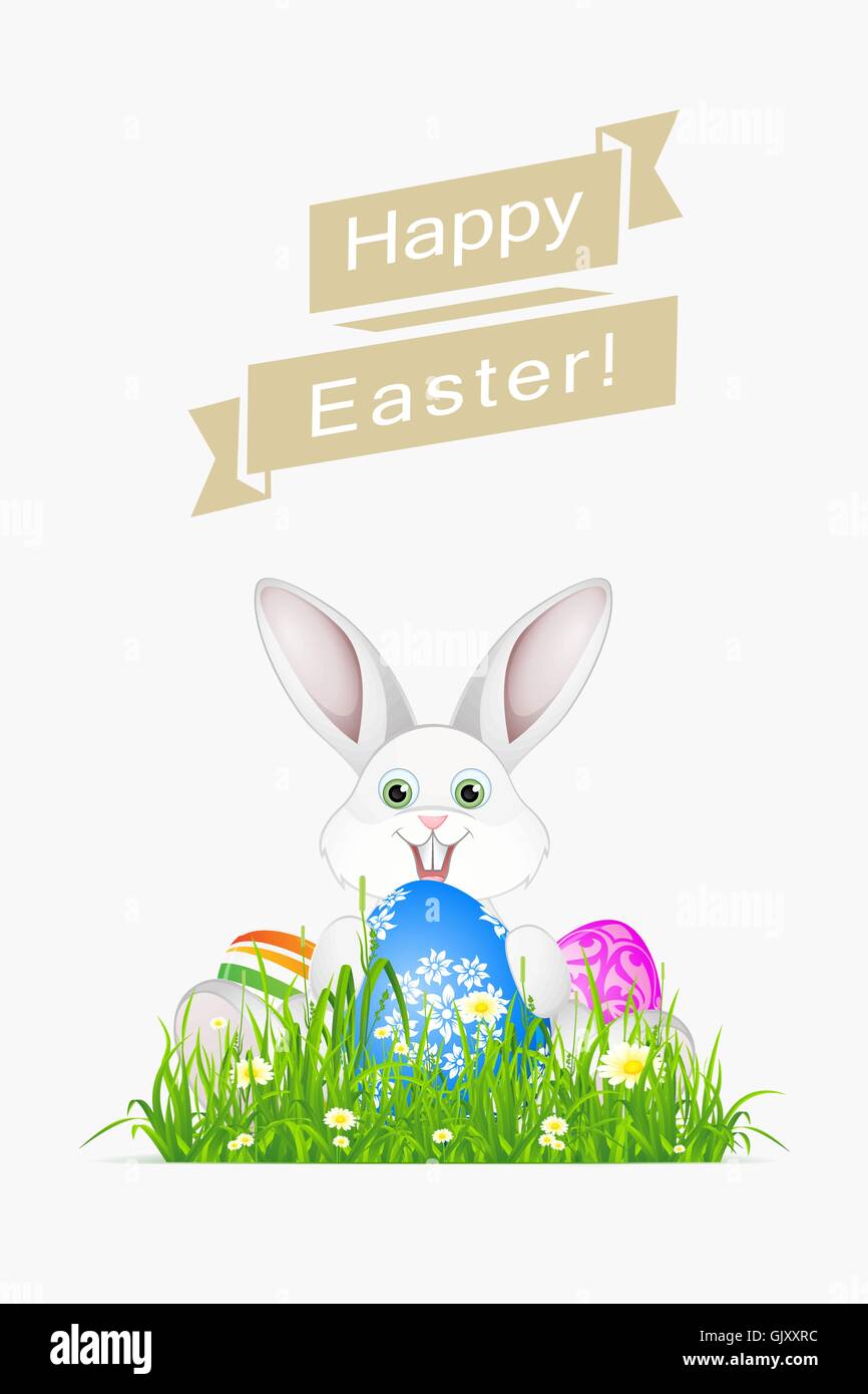 Easter Holiday Card Stock Vector Image & Art - Alamy