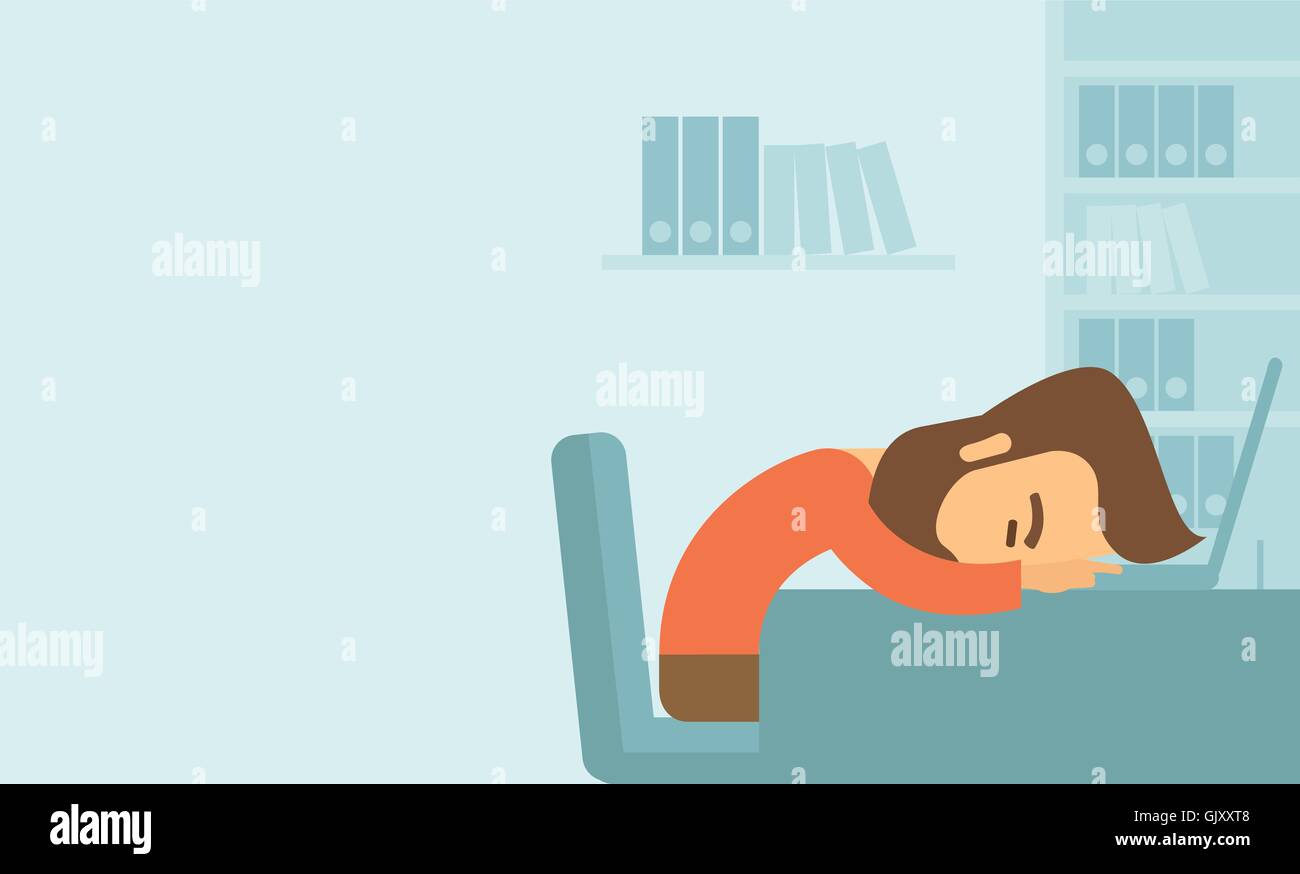 Man fall asleep Stock Vector Image & Art - Alamy