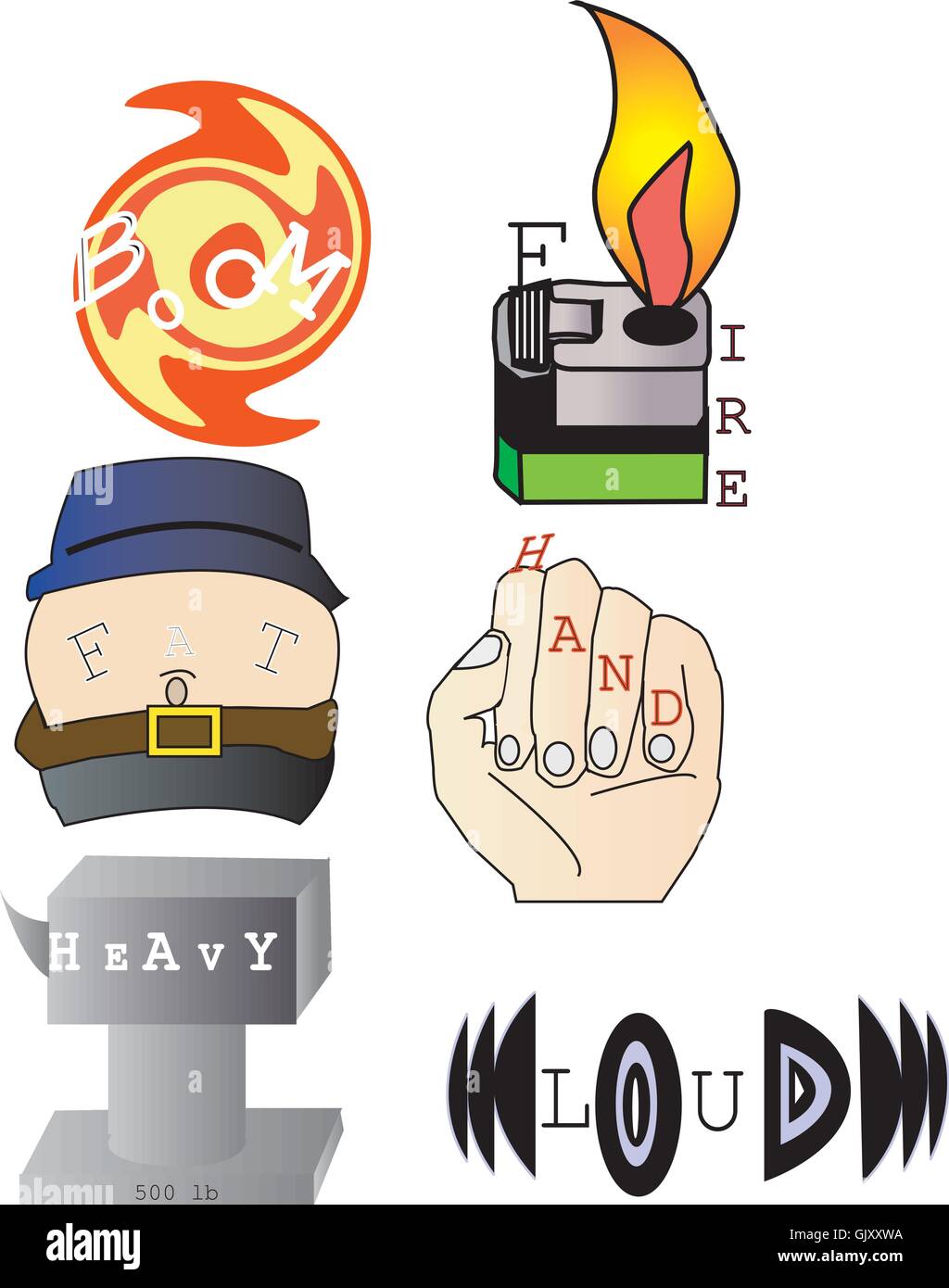 Fat lighter Stock Vector Images - Alamy
